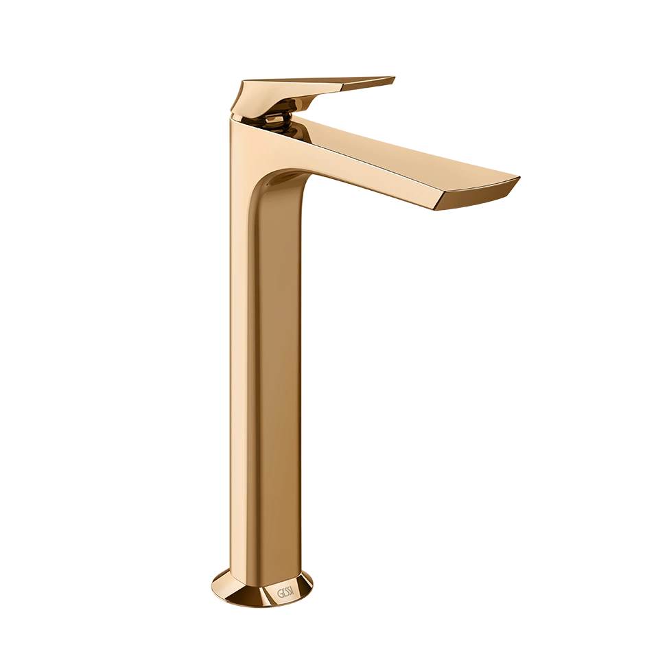Baterie Lavoar Înalt Gessi Ventaglio Warm Bronze Pvd – produs de ...